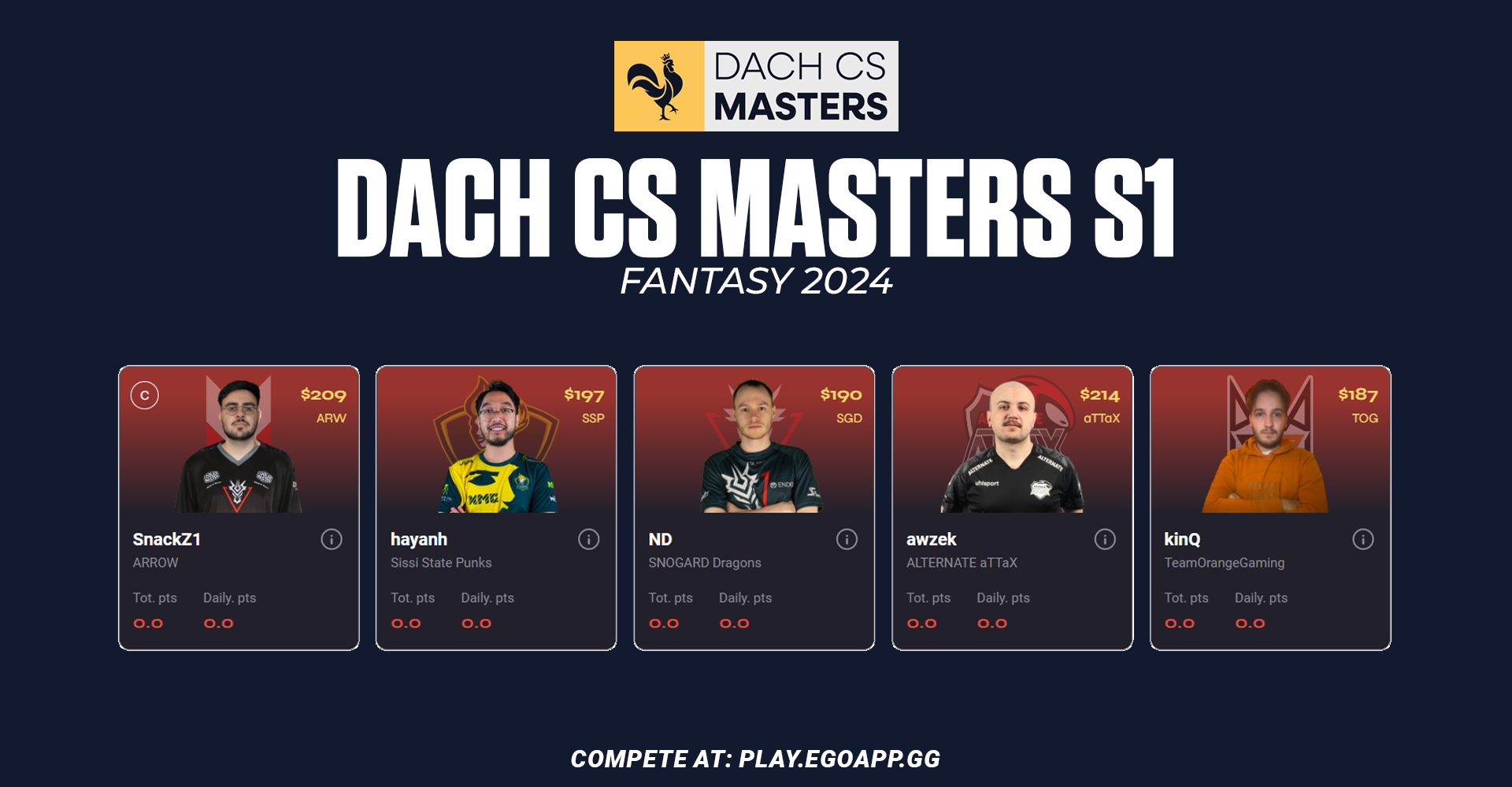 DACH CS Masters S1 Fantasy